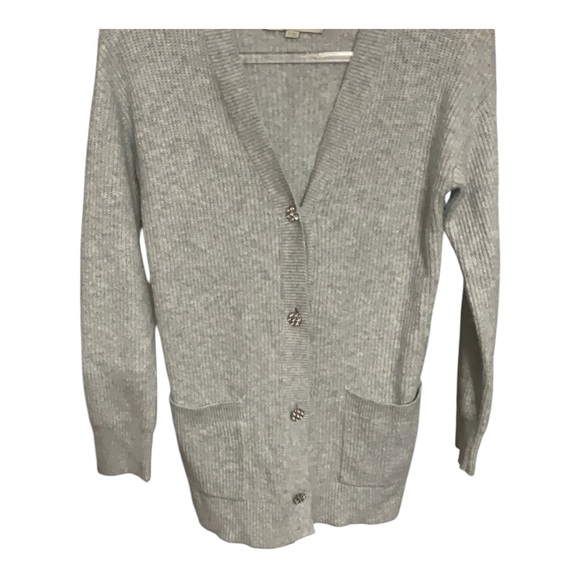 LOFT | Sweaters | Loft Gray Cardigan Sweater | Poshmark